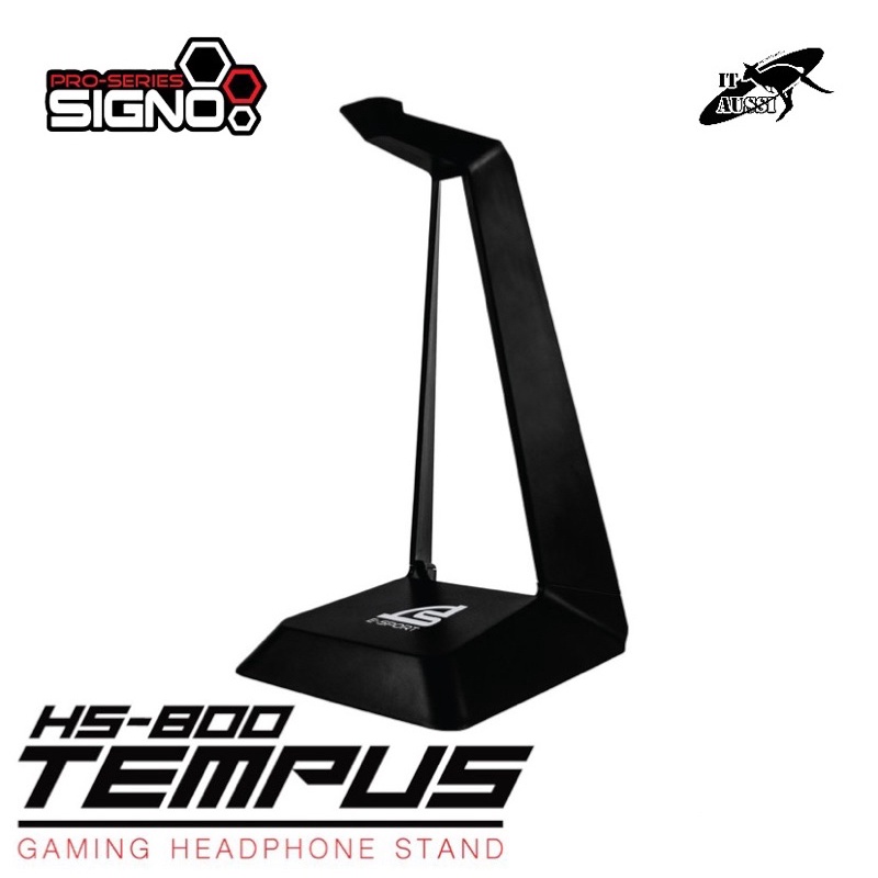 SIGNO ที่วางหูฟัง HS-800 GAMING HEADPHONE STAND สีดำ | Shopee Thailand