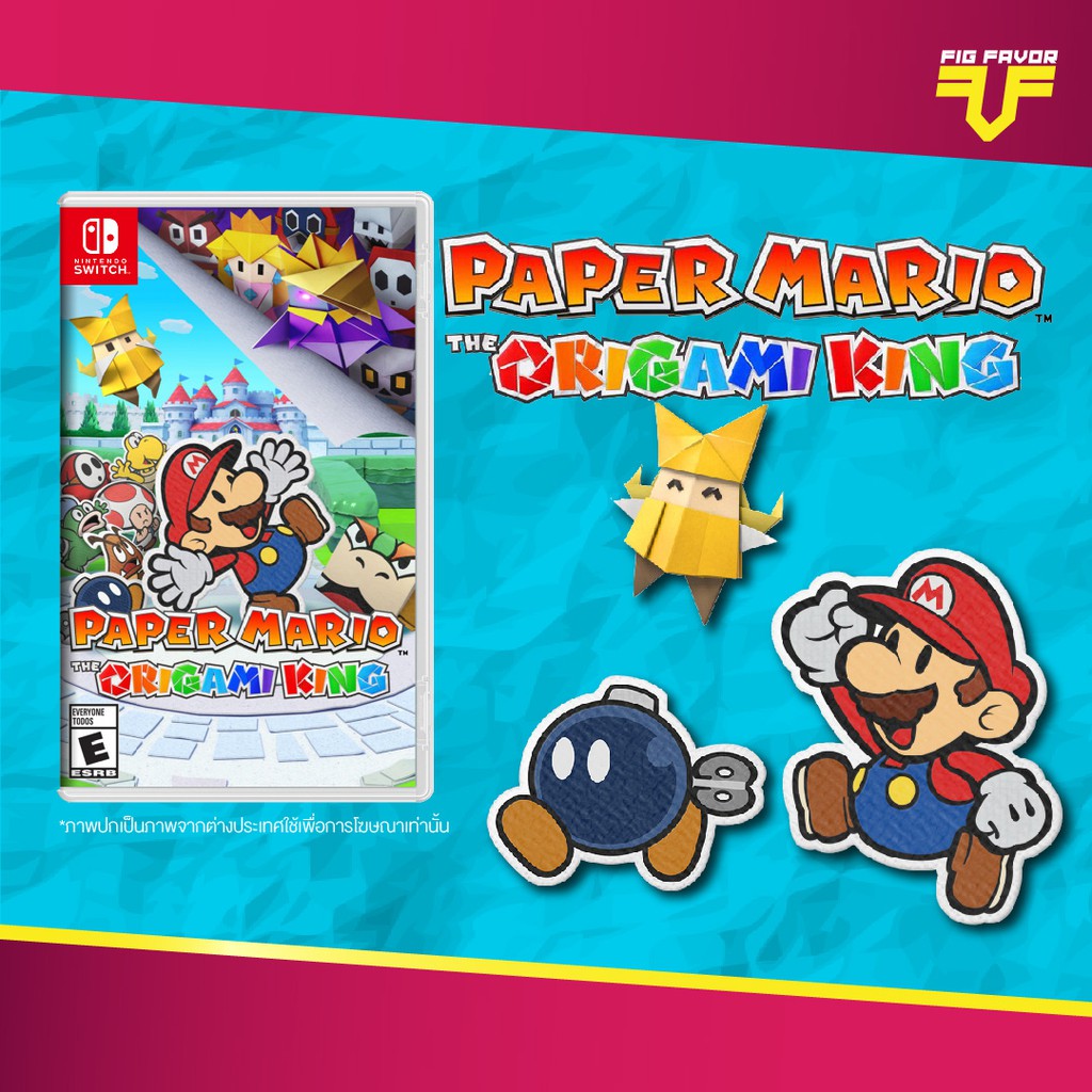 Nintendo Switch Paper Mario the Origami King (US Asia) | Shopee Thailand