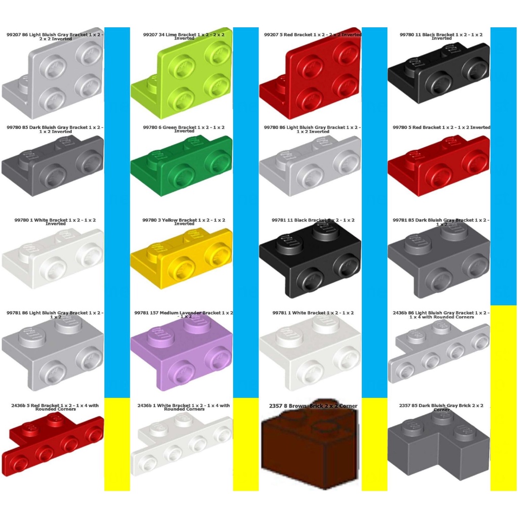 lego 99207 99780 99781 2436b 2357 | Shopee Thailand