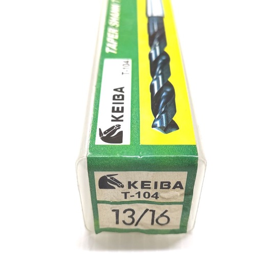 KEIBA KE-2513011 ดอกสว่านเจาะเหล็ก HSS ก้านเตเปอร์ 13/16" ดอกสว่าน6หุนครึ่ง ก้านเตเปอร์ ดอกสว่าน ...