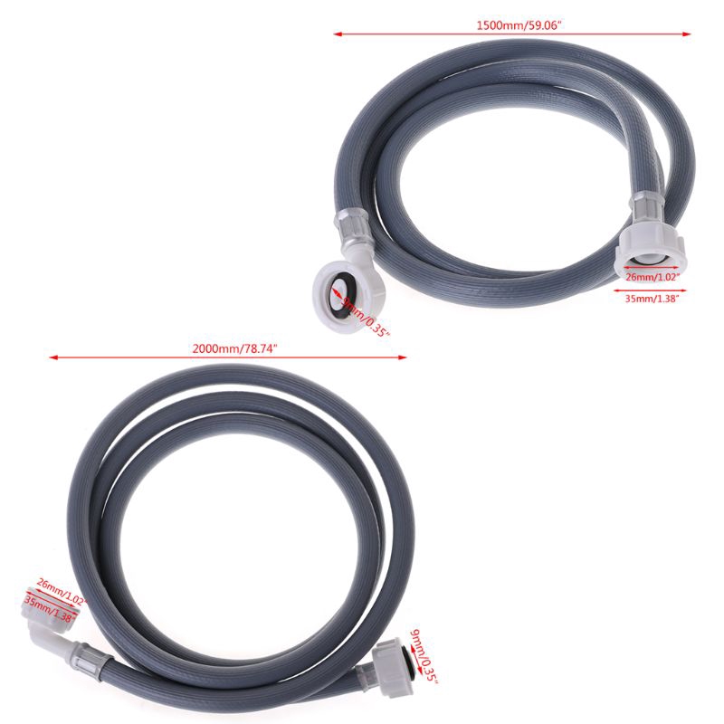 LIDU Washing Machine Inlet Pipe Water Hose With 90 Degree Bend | Shopee ...