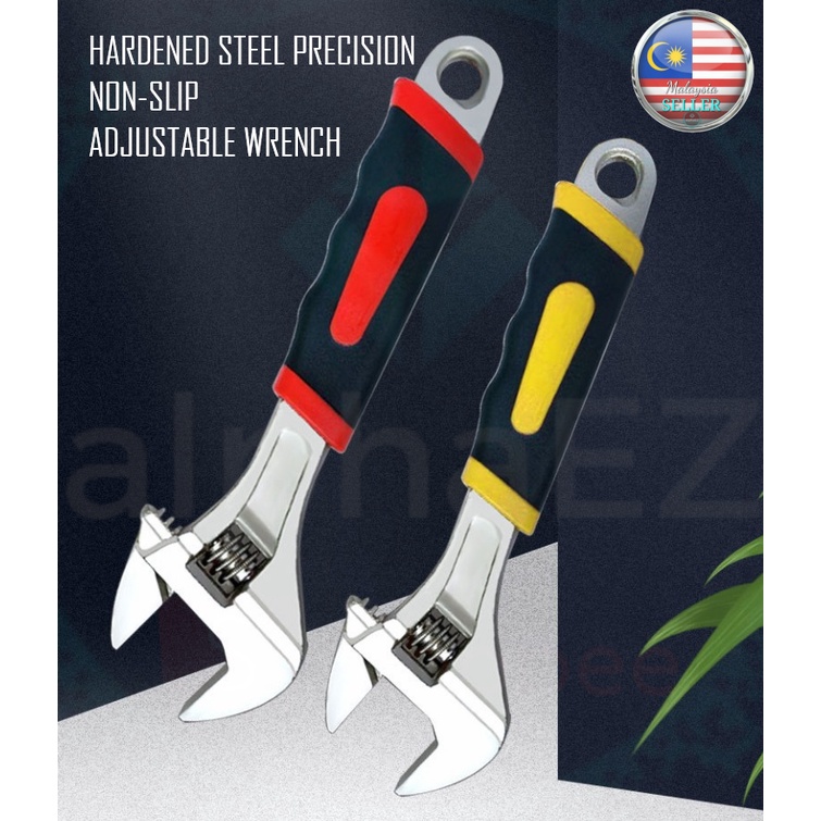 Tools 6" 8" 10" & 12" Heavy-Duty เหล็กแข็งประแจปรับขนาด Spanner พร้อม ...