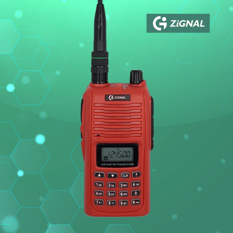 (ติดตามลด10%) Zignal CB-245 วิทยุสื่อสาร วอร์แดง ความถี่ประชาชน 5W ขอใบอนุญาตได้ แถมฟรีหูฟัง ...