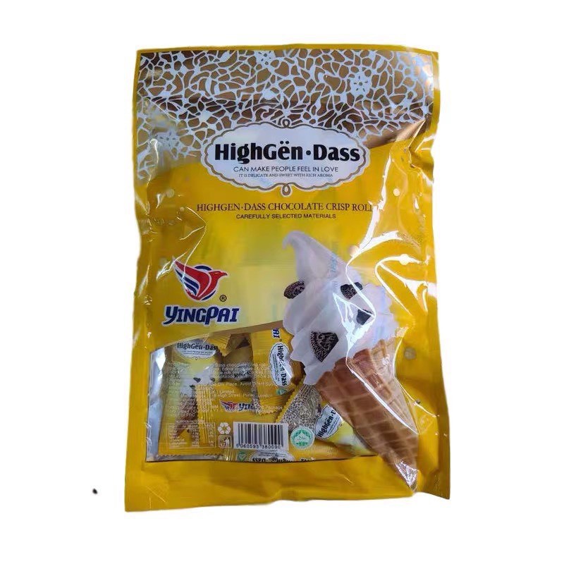 ไอติมแท่งกรอบ Highgen-Dass ไอติมแท่งกรอบ ขนมไอศกรีมสอดไส้บิสกิต [ถูก ...