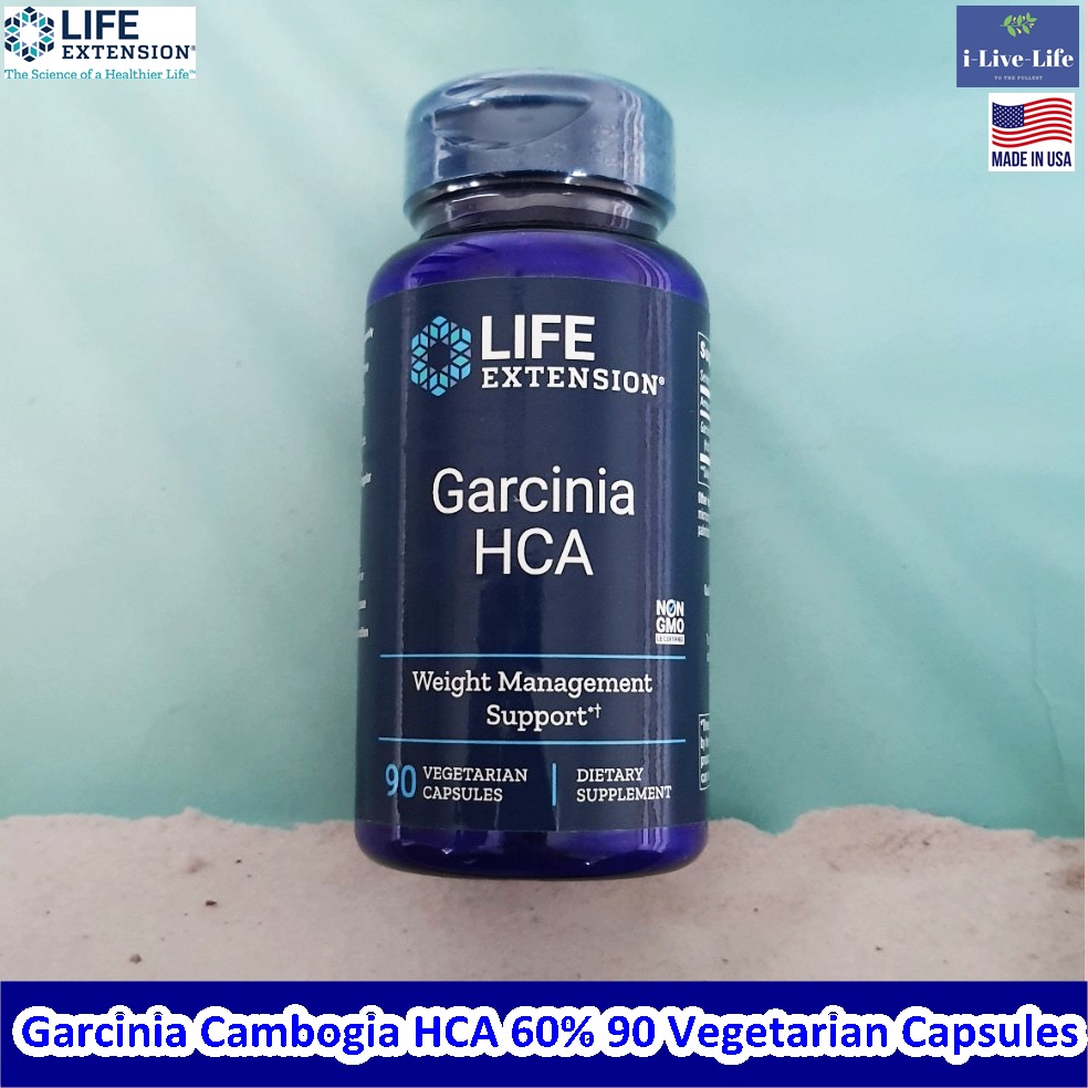 Life Extension - Garcinia HCA 90 Vegetarian Capsules สารสกัดจากส้มแขก | Shopee Thailand