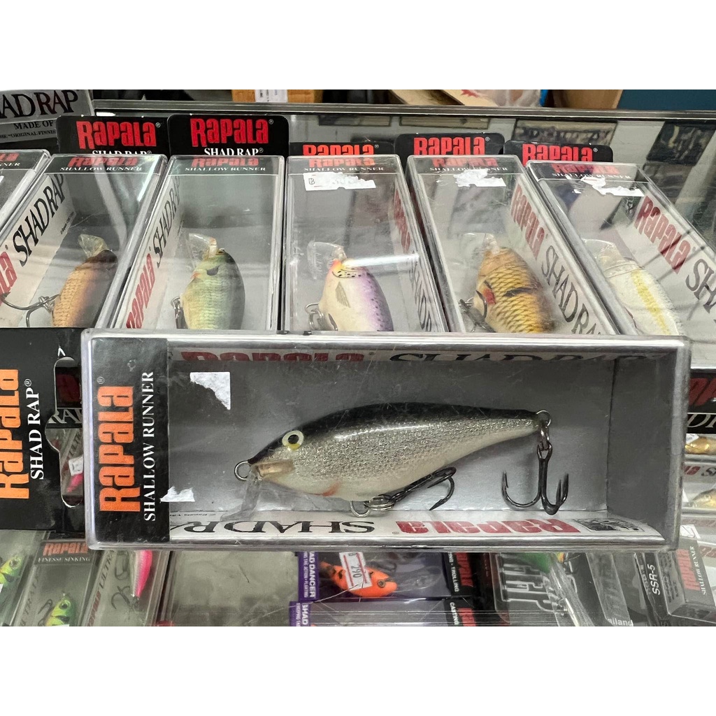 Rapala Shallow Shad Rap 5cm 5g ลิ้นบรรได SSR-5 เหยื่อ Rapala Shallow ...