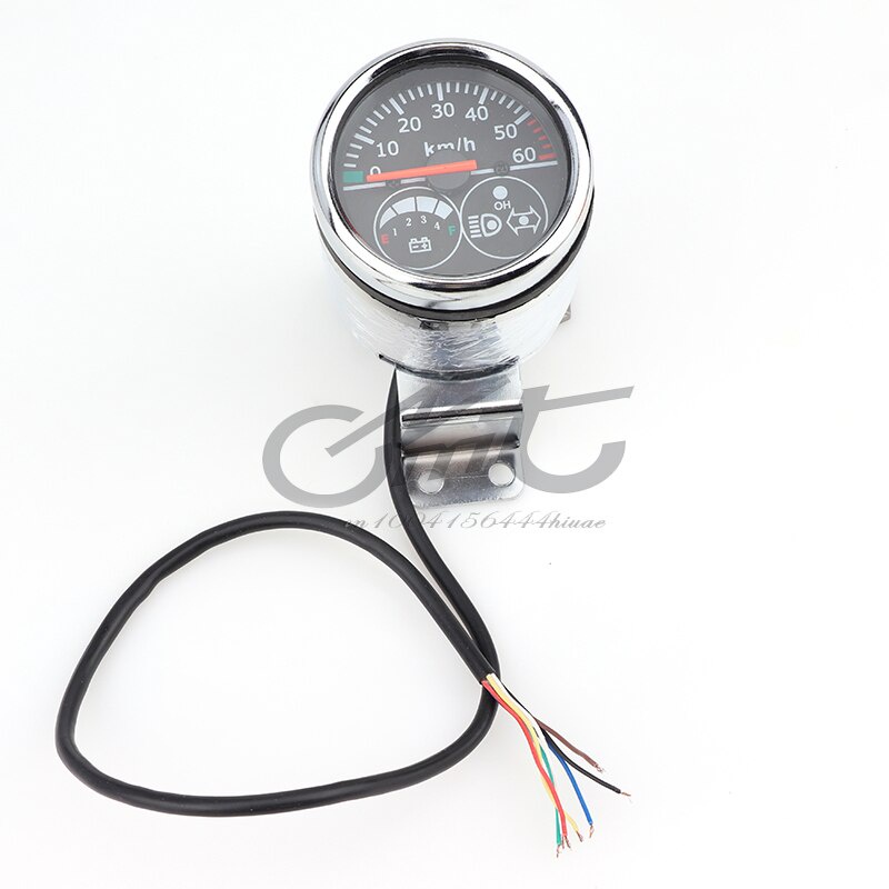 รถจักรยานยนต์สากลดิจิตอลรถจักรยานยนต์ Speedometer Retro LCD เครื่องวัด ...