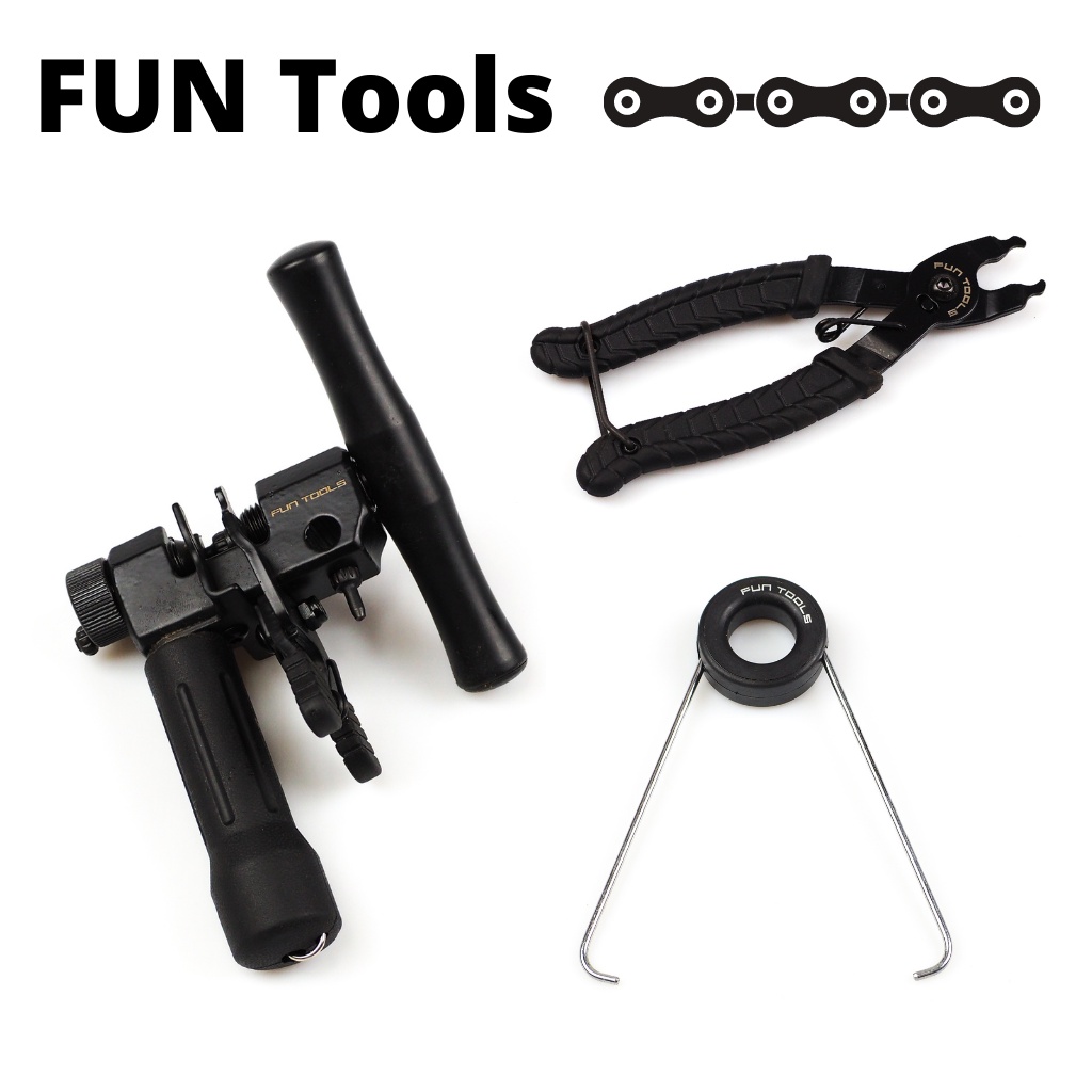 Fun tools เครื่องมือถอดใส่โซ่จักรยาน ตัวตัดโซ่ คีมปลดโซ่ ตัวเกี่ยวโซ่ | Shopee Thailand