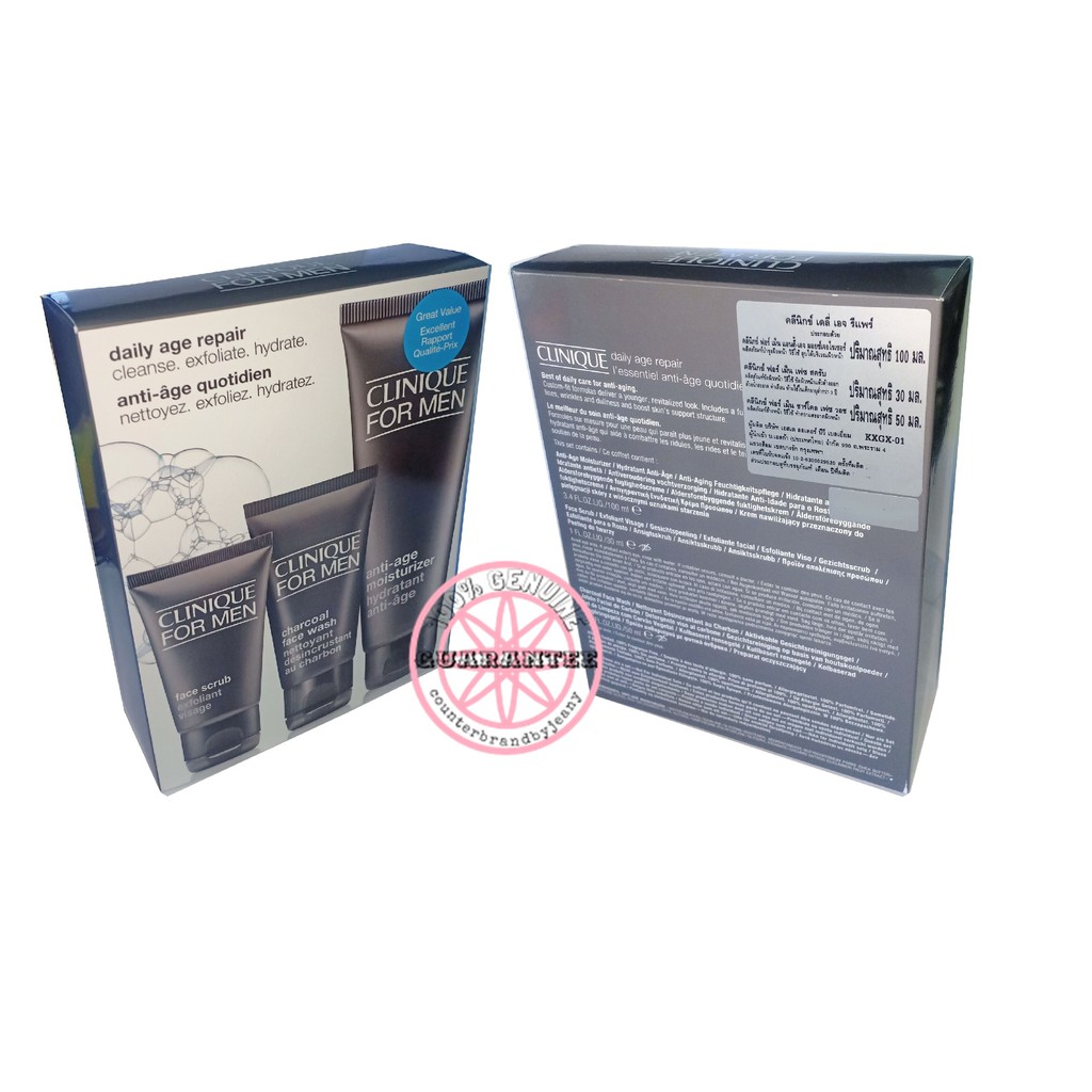 ของแท้ ผลิต05/22 CLINIQUE For Men Anti Age Moisturizer 100mL | Shopee ...