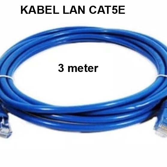 สาย LAN Cat 5E 3 เมตร UTP CABLE MANUFACTURER | Shopee Thailand