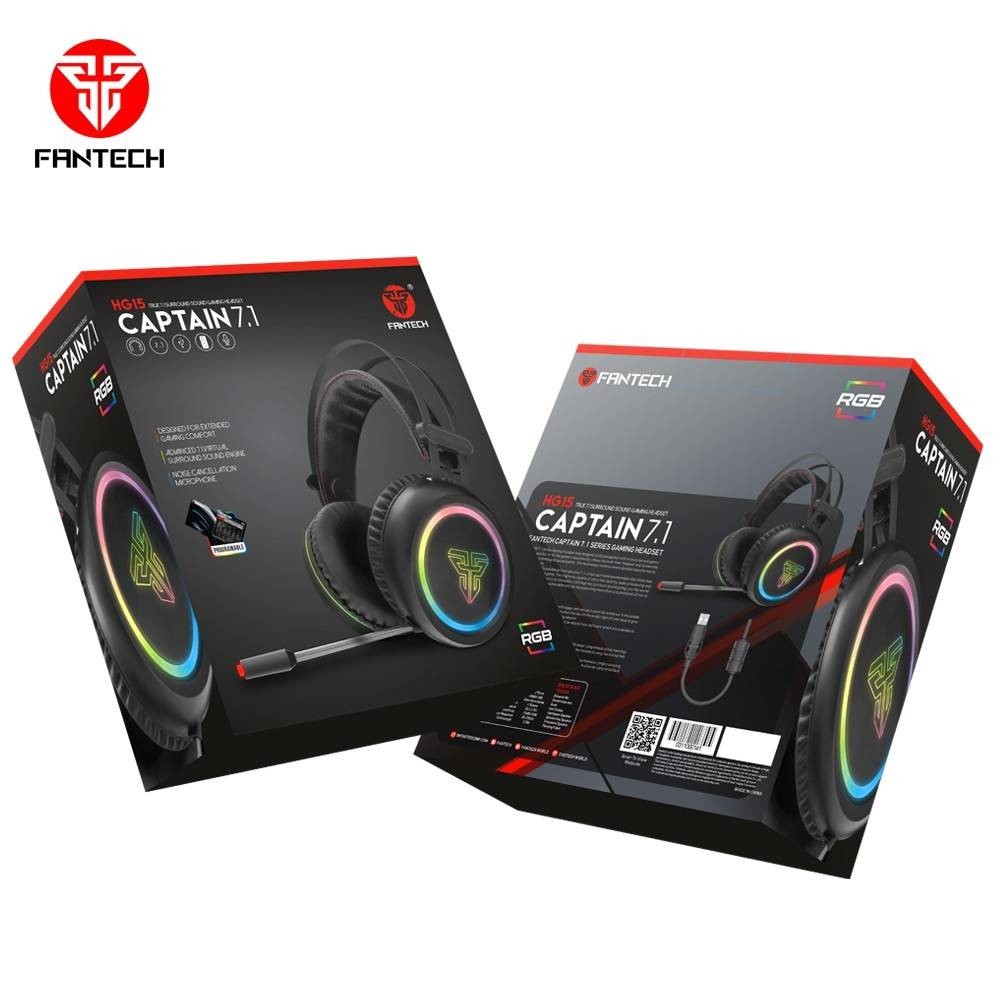 FANTECH รุ่น HG15 TRUE 7.1 SUROUND SOUND มีไฟ RGB | Shopee Thailand