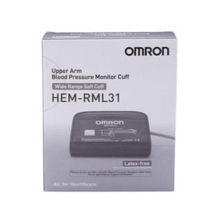 Omron Wide Range Soft Cuff HEM-RML31 ออมรอน ผ้าพันแขน Cuff Size M-L ...