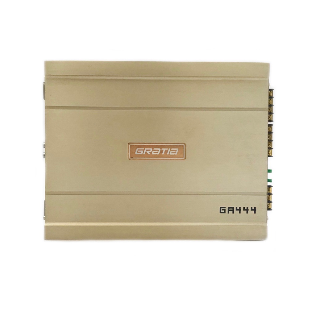 เพาเวอร์แอมป์ติดรถยนต์ดีๆ GRATIA รุ่น GA444 CLASS AB 4CH สีทอง | Shopee Thailand