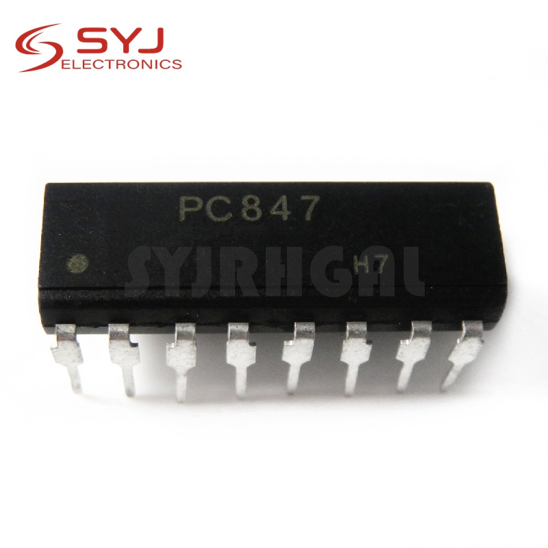 ชิ้นส่วนอะไหล่ชิพ Pc847 847 Ltv847 Ltv-847 Dip-16 Smd-16 10 ชิ้น/ชุด ...