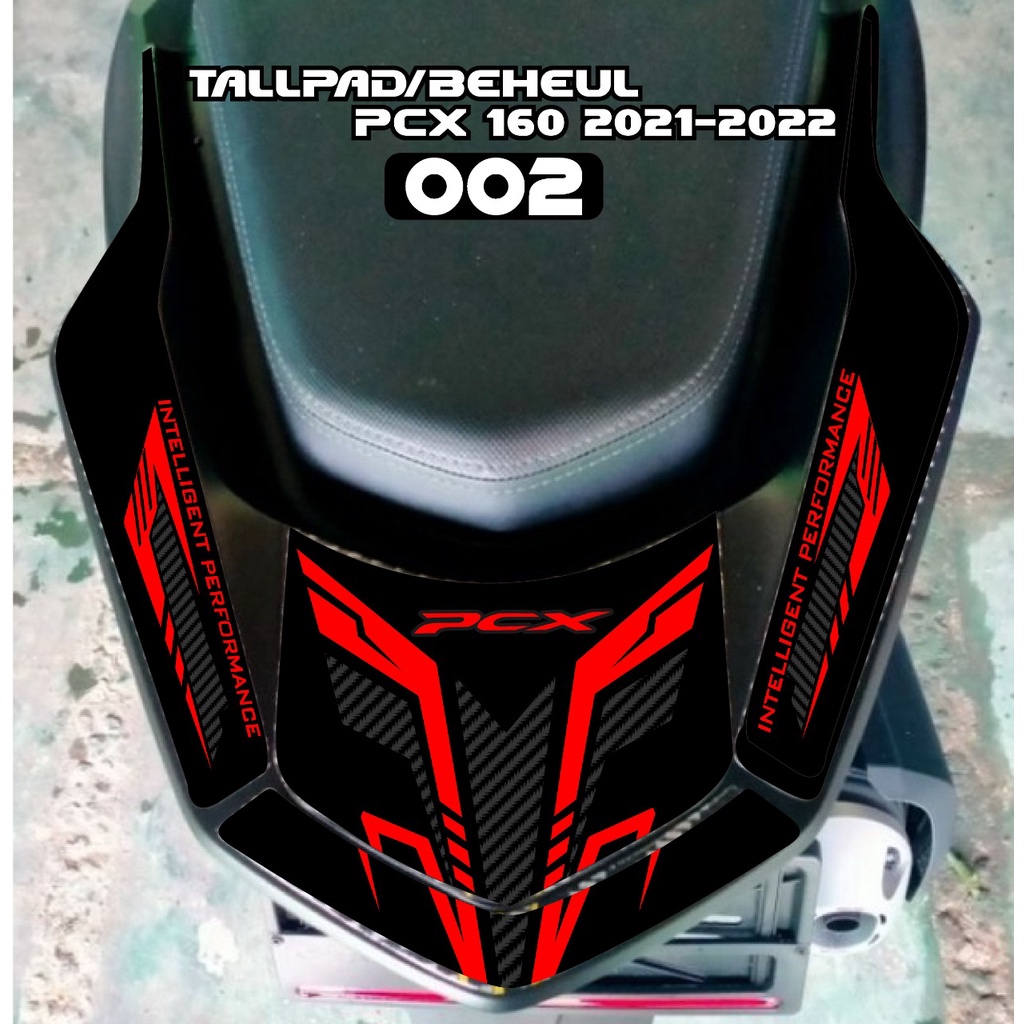 SIDE PAD & TAILPAD PROTECTION STICKER ALL NEW PCX 160 2021 คอนเดนเซอร์ ...