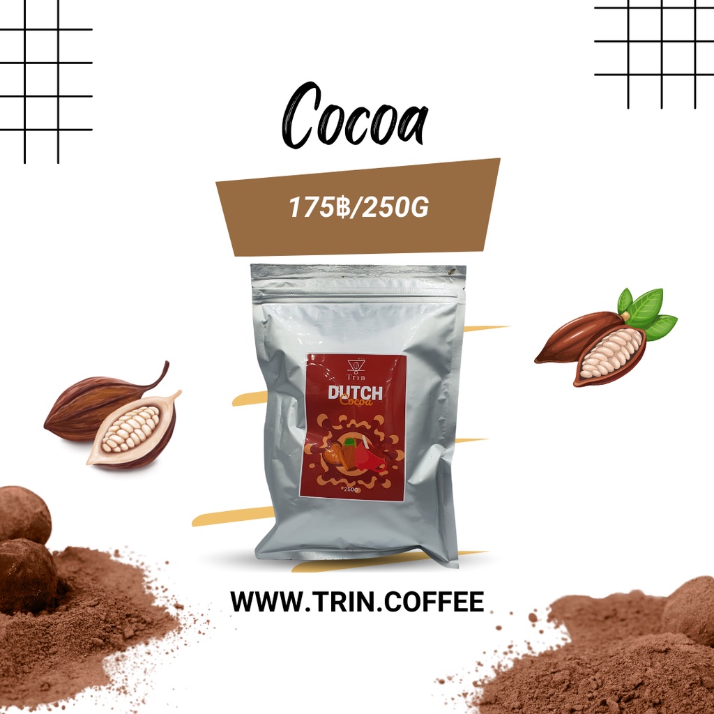 โกโก้ Cocoa Dutch By TRIN Specialty Coffee | Shopee Thailand