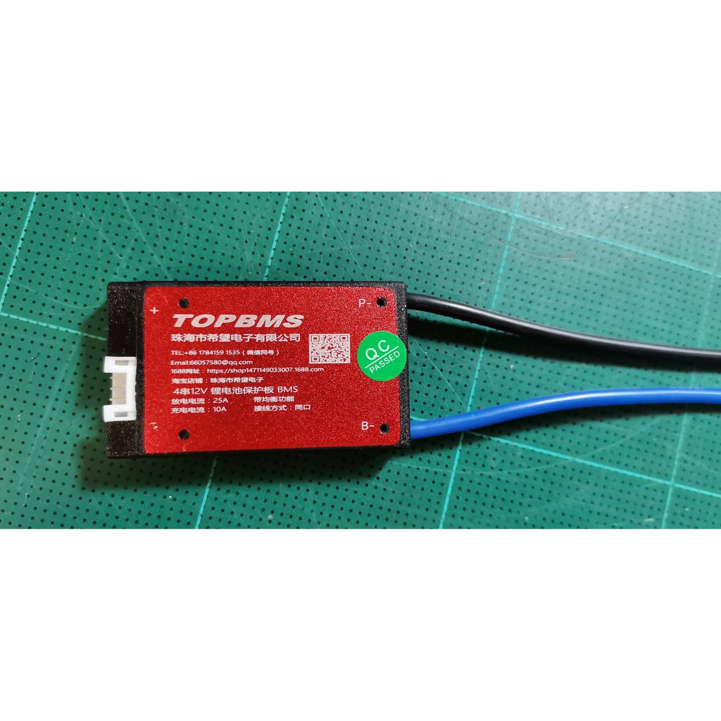 TOP BMS 4S 12V 25A 35A 45A สำหรับแบตเตอรี่ลิเธียมฟอสเฟต Lithium ...