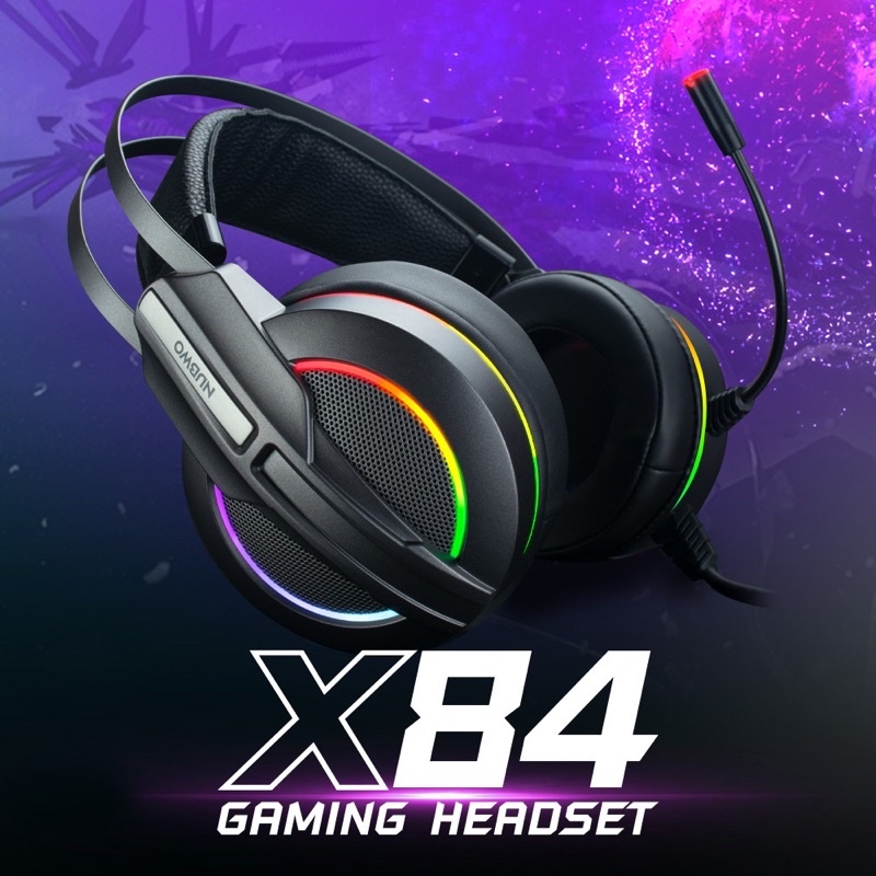 NUBWO X84 X-Series หูฟังคอม Gaming headset สาย USB Virtual Surround 7.1 ...