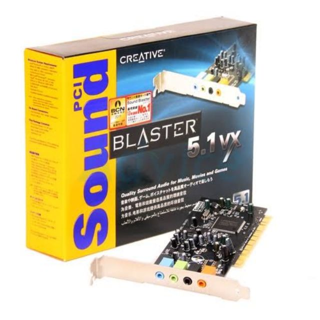 การ์ดเสียง PCI Sound blaster 5.1 vx | Shopee Thailand