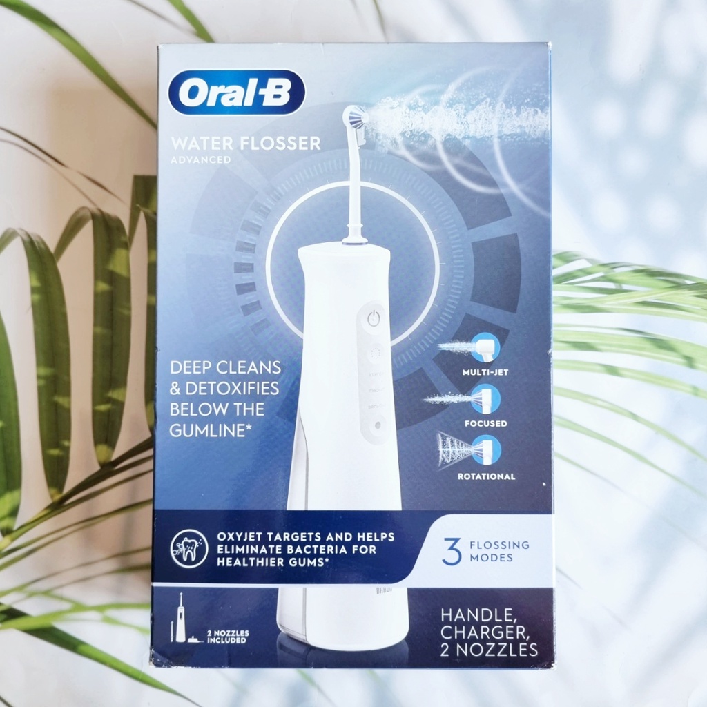 (Oral-B®) Water Flosser Advanced, Portable Oral Irrigator Handle ออรัล ...
