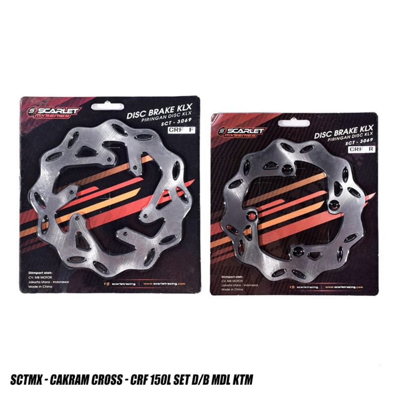 ชุดดิสหลังดิสหน้า KLX CRF WR 155 Original Scarlet | Shopee Thailand