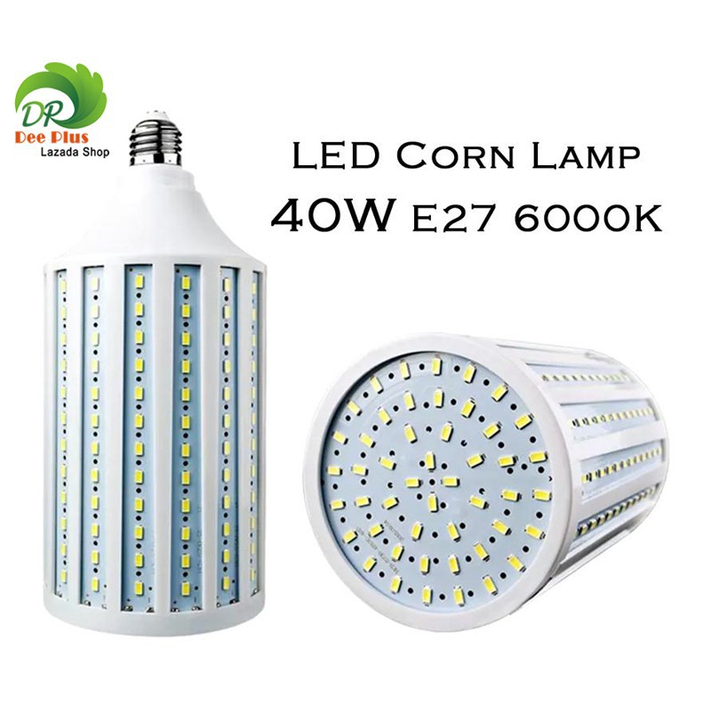 โคมไฟ LED 40W E27 6000K 168ลูกปัด โคมไฟข้าวโพดอ่อนหลอดไฟกลางวัน Photography LED 40W E27 6000K ...