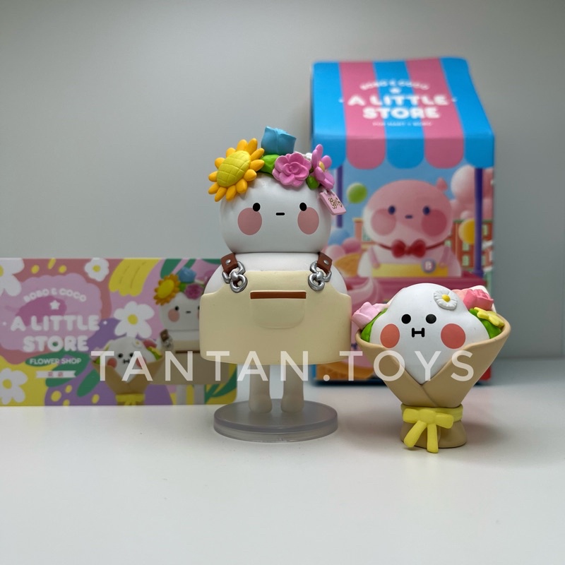 Popmart : Bobo&Coco a little store blind box series กล่องสุ่มป๊อปมาร์ท ...