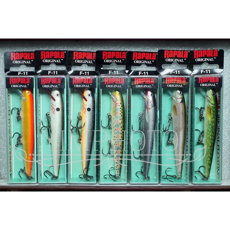RAPALA ORIGINAL FLOATING F-11 ของแท้ เหยื่อปลอม เหยื่อตกปลา F11 | Shopee Thailand