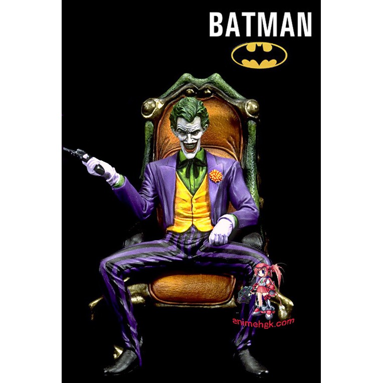 Batman Joker comic on throne โจ๊กเกอร์ แบทแมน 1/8 Figure vinyl model ...