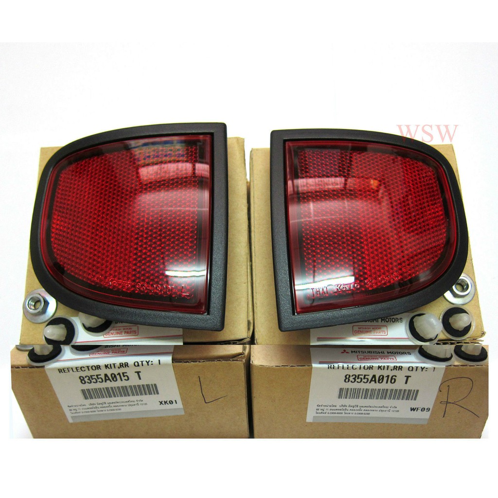 (ศูนย์แท้) ไฟทับทิม 1 คู่ มิตซูบิชิ ไทรทัน 2005-2014 MITSUBISHI TRITON ...