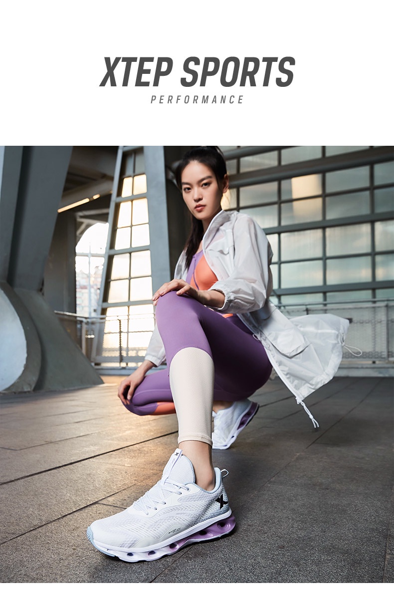 Xtep Reactive Coil 7.0 รองเท้าวิ่ง ระบายอากาศ กันลื่น ดูดซับแรงกระแทก ...