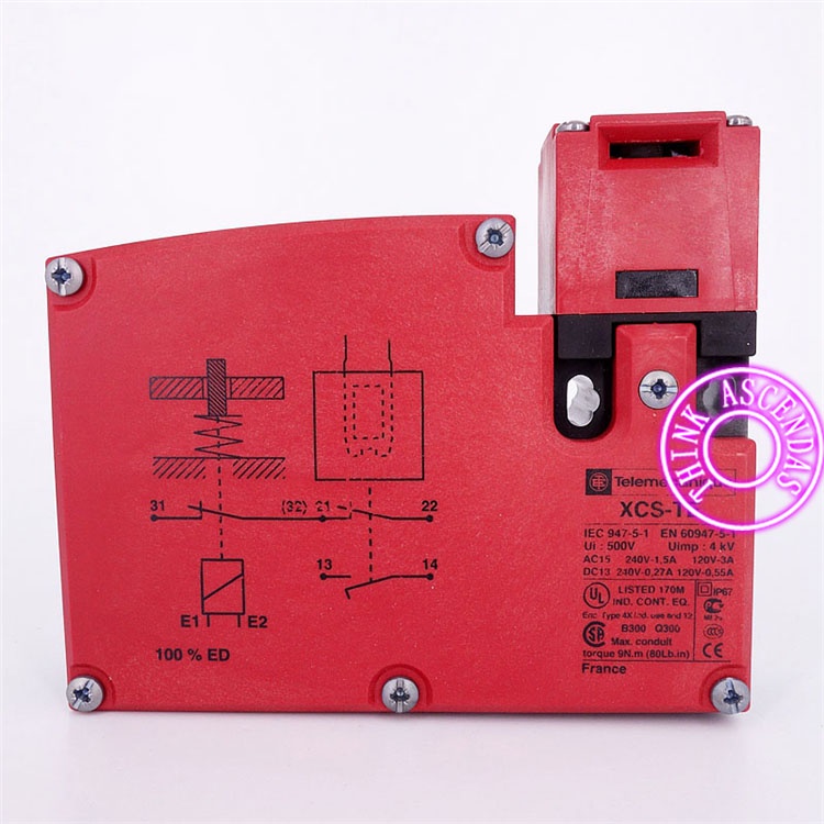 ใหม่ ของแท้ สวิตช์ประตูนิรภัย สีแดง XCS-TE XCSTE5311 XCS-TE5311 XCS-TE ...