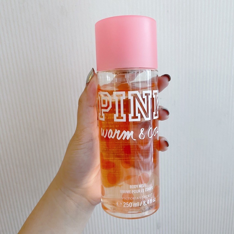 Victoria's Secret Pink body mist (Warm & Cozy) | Shopee Thailand