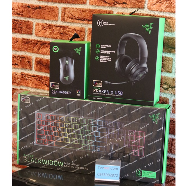 ชุด razer gaming ของใหม่ประกันยาวของเเท้100%ถูกที่สุด | Shopee Thailand