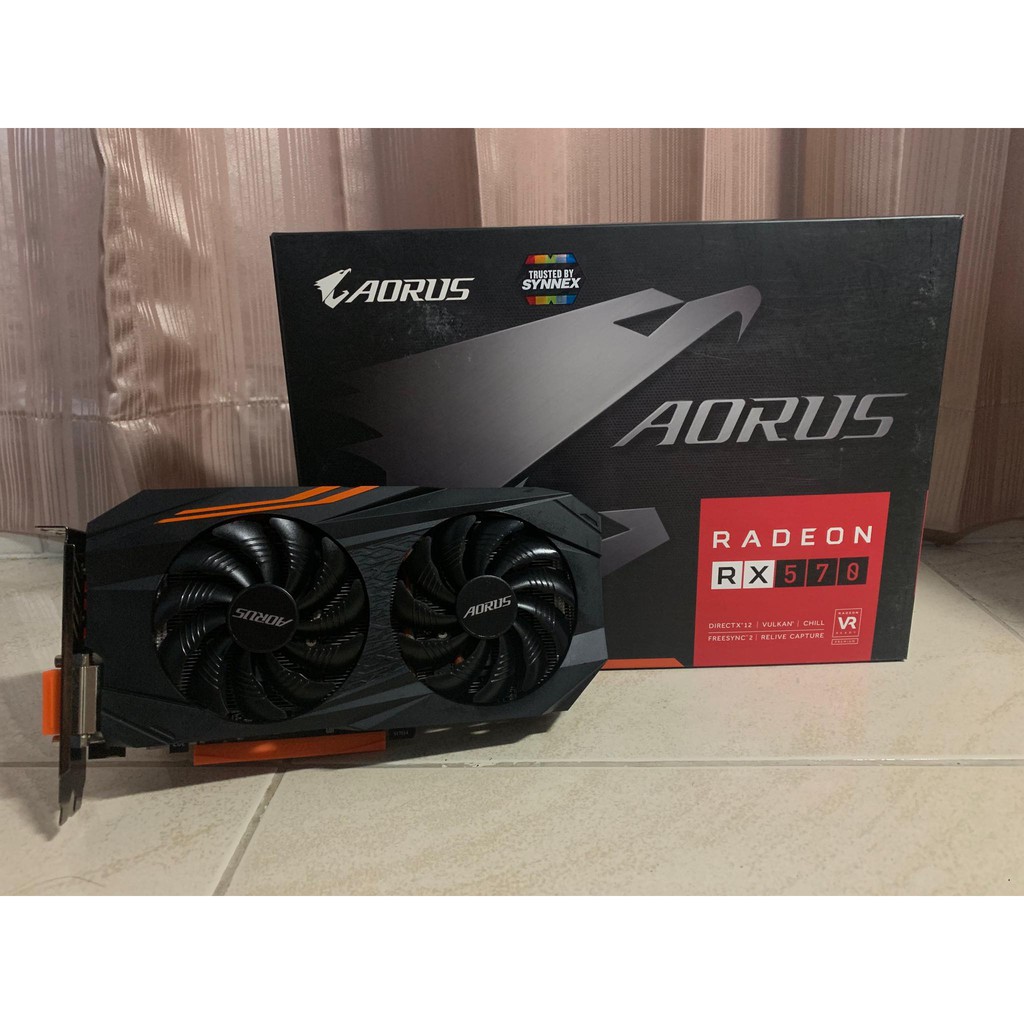 การ์ดจอ Aorus RX 570 4GB | Shopee Thailand