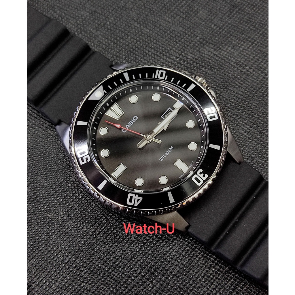 นาฬิกา CASIO SPORT DIVER ดำน้ำ 200 เมตร รุ่น MDV-107-1A1 / MDV-107-1A2 ...