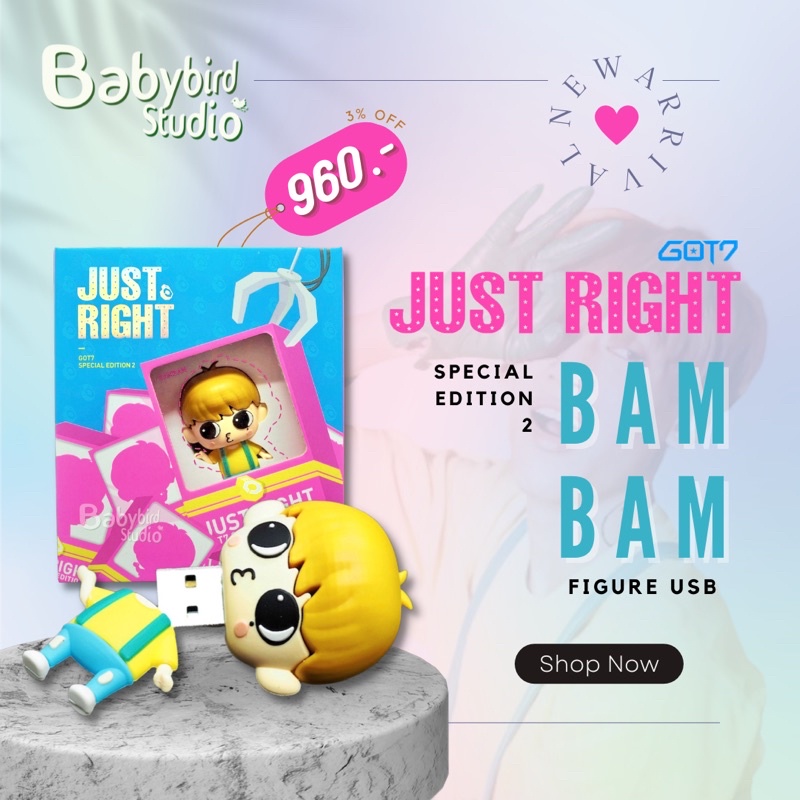 GOT7 - Just Right Special Edition 2 (Figure USB) | Shopee Thailand