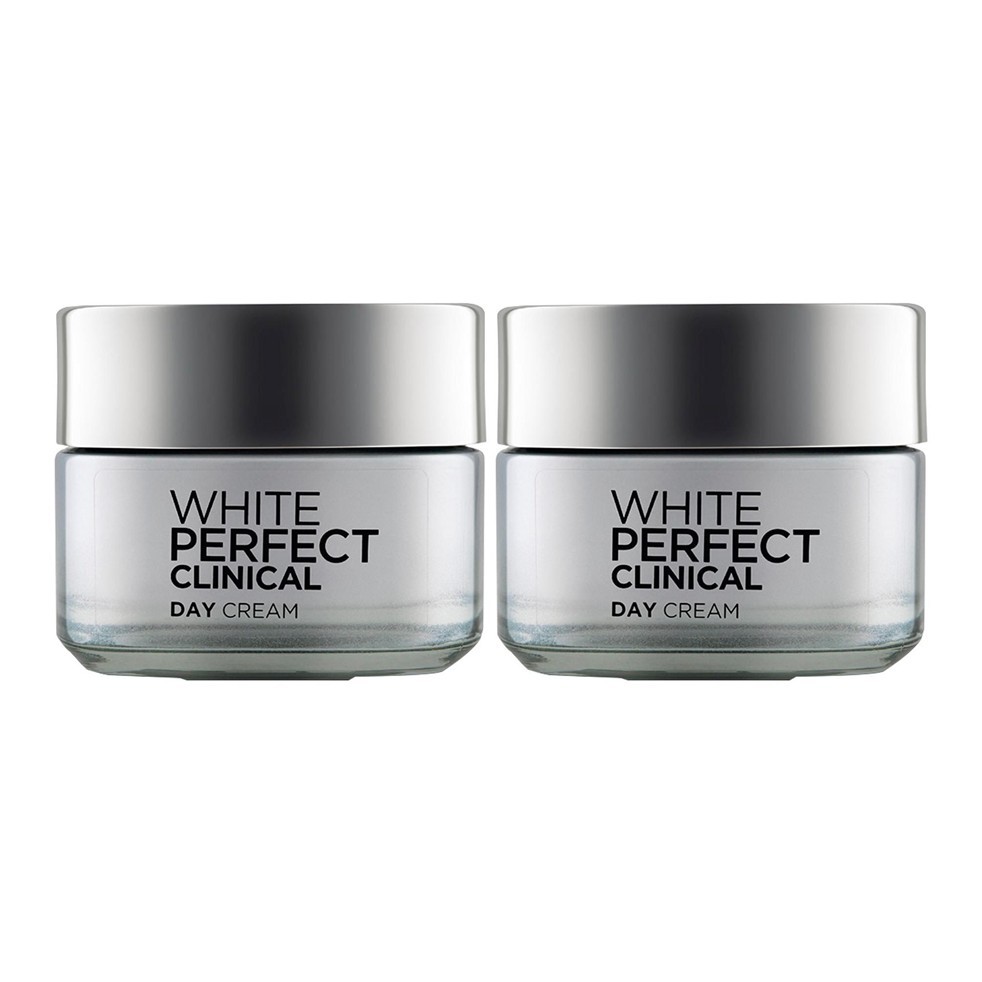 perfect white cream (แพค 2ชิ้น) L'OREAL WHITE PERFECT CLINICAL DAY CREAM SPF19 PA+++ 50ml ...