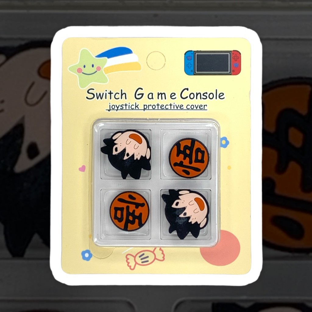 Analog Caps for Joy con Nintendo Switch Set 4 (Joy Con Set 4 ลายการ์ตูน ...