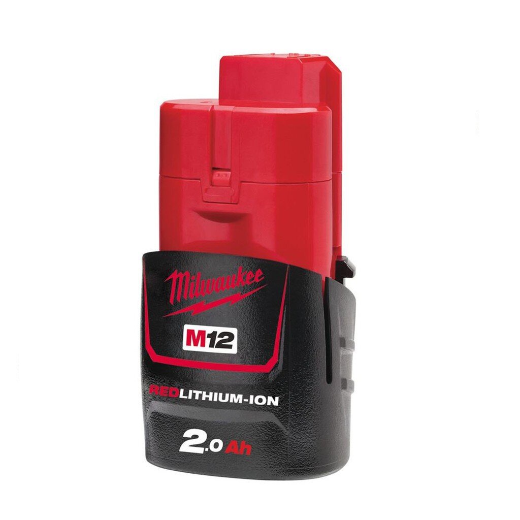 Milwaukee M12™ B2 แบตเตอรี่ขนาดความจุ 12 โวลต์ 2.0 แอมป์อาวว์ M12™ 2 ...