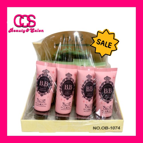 ราคายกกล่อง(12หลอด)รองพื้น Obuse OB-1074 BB Cream เนื้อครีม บางเบา ปกปิด | Shopee Thailand