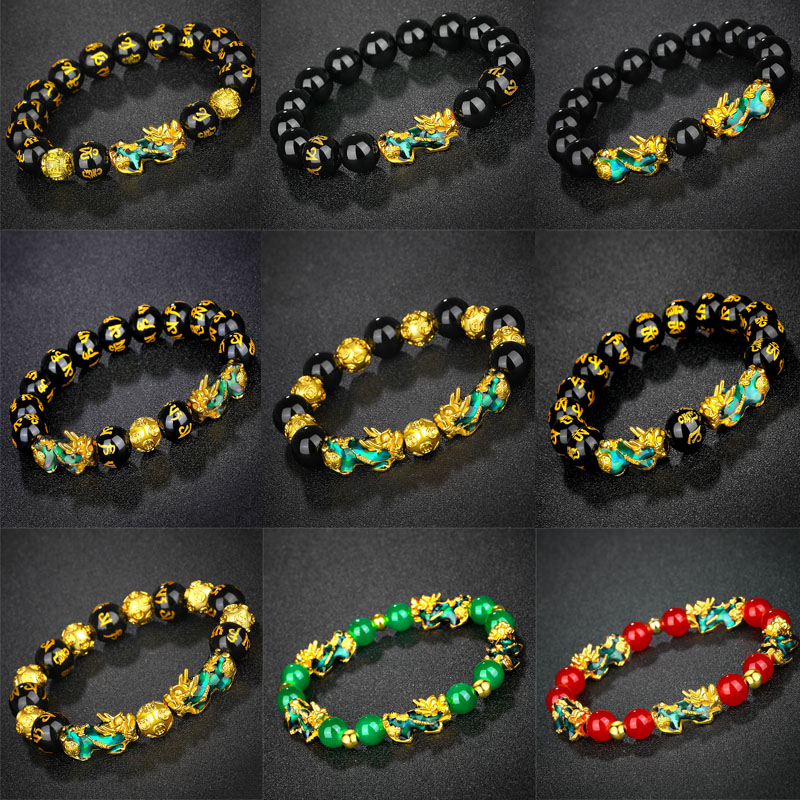 สร้อยข้อมือลูกปัด ชุบทอง 999 3D เปลี่ยนสีได้ สําหรับคู่รัก DIY กําไลลูกปัด | Shopee Thailand