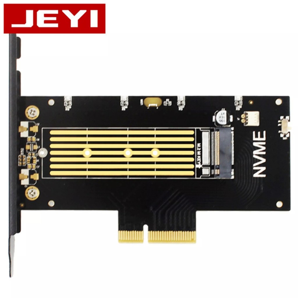 JEYI SK5 NVME Adapter Card Pcie X4 M Key Full Speed Adapter Card M.2 ...