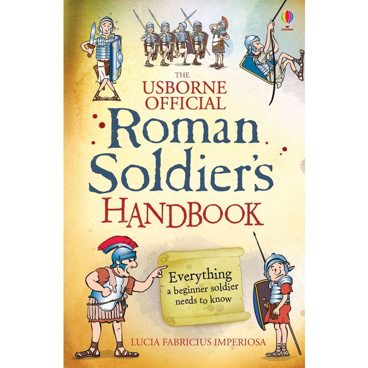 DKTODAY หนังสือ USBORNE OFFICIAL ROMAN SOLDIER'S HANDBOOK | Shopee Thailand