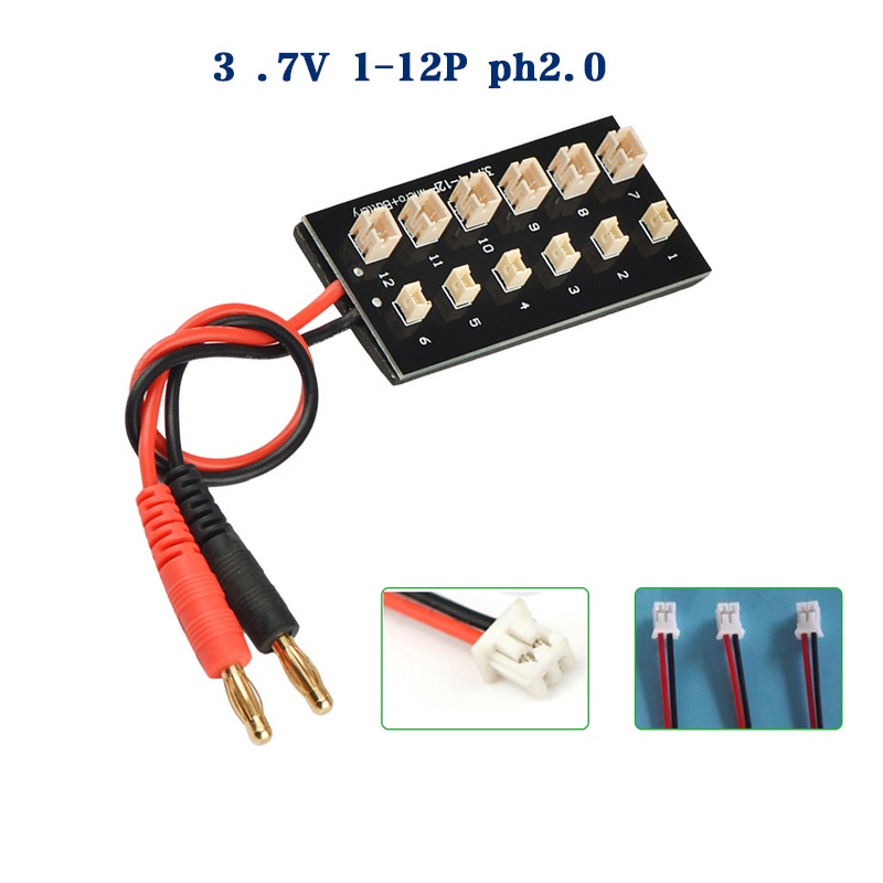 บอร์ดชาร์จแบตเตอรี่ 2-6S 2-8S T XT60 XT90 XT30 JST Lipo สําหรับรถบังคับ ...