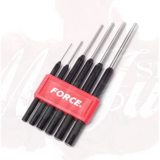 FORCE 50613 ชุดเหล็กตอก 6 ชิ้น หัวกลม | Shopee Thailand