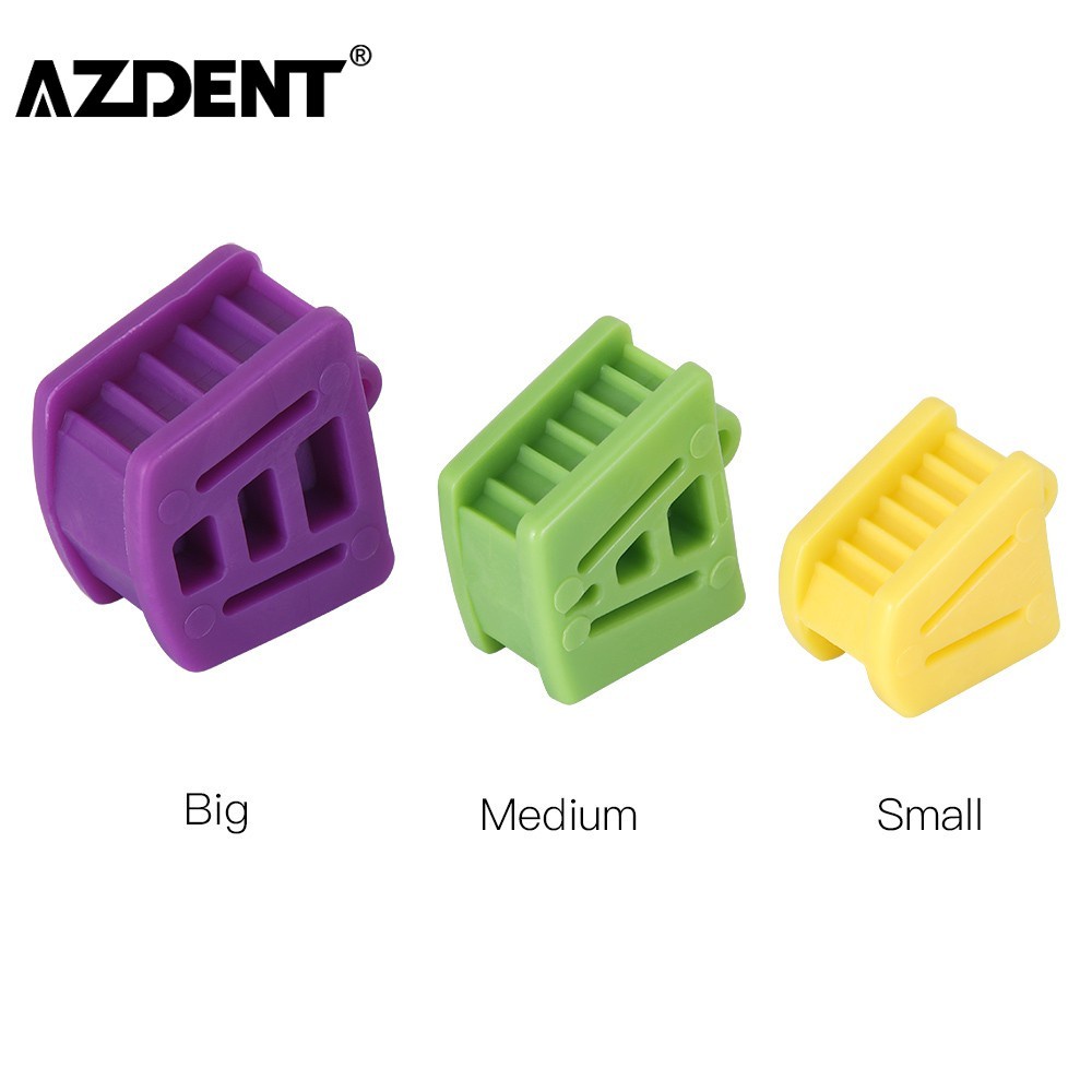 AZDENT Dental Occlusal Pad Rubber Bite Opener | Shopee Thailand