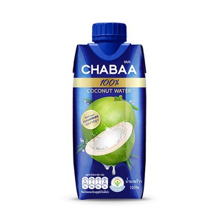 CHABAA COCO น้ำมะพร้าว 100% 310 มล. ยกลัง( 24 กล่อง ) | Shopee Thailand