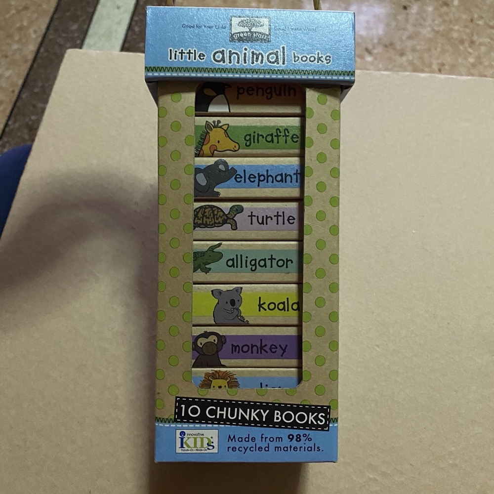 หนังสือเด็กภาษาอังกฤษ Innovative Kids Green Starts Little Animal Books ...