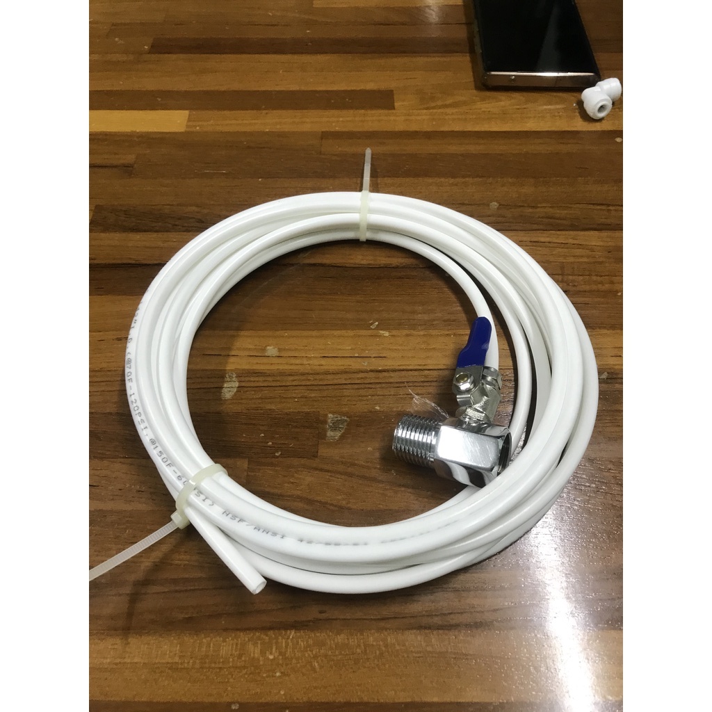 ชุดอุปกรณ์ T-Way Ball Valve พร้อมสายน้ำยาว 5 เมตร | Shopee Thailand